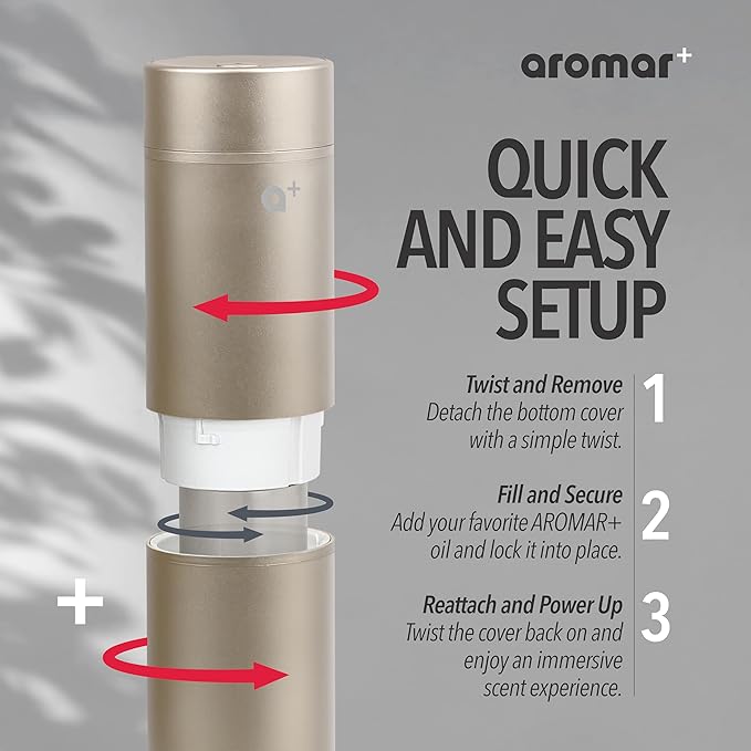 AROMAR Plus - Cylinder Waterless Diffuser – Thwicky